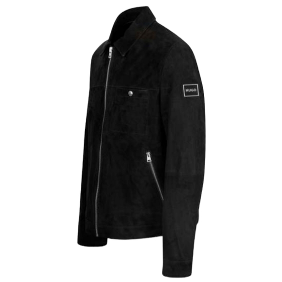 Hugo Boss | Jackets & Coats | Hugo Boss Suede Collared Jacket | Poshmark